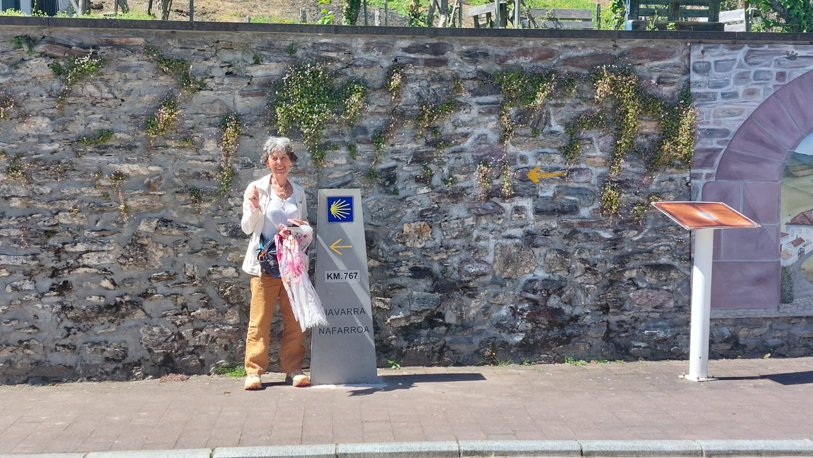 Brigitte - Chemins de Compostelle en Touraine